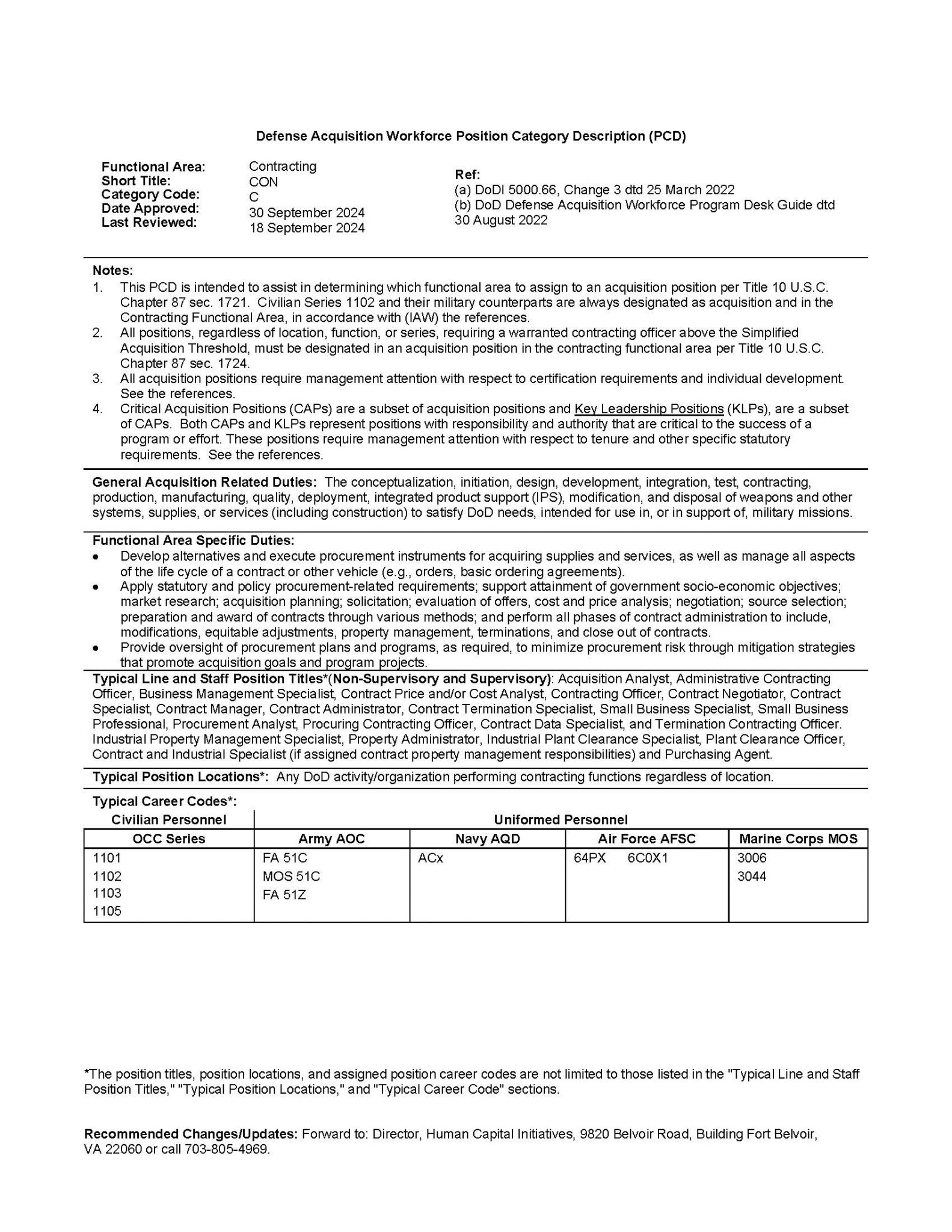Contracting - USAASC