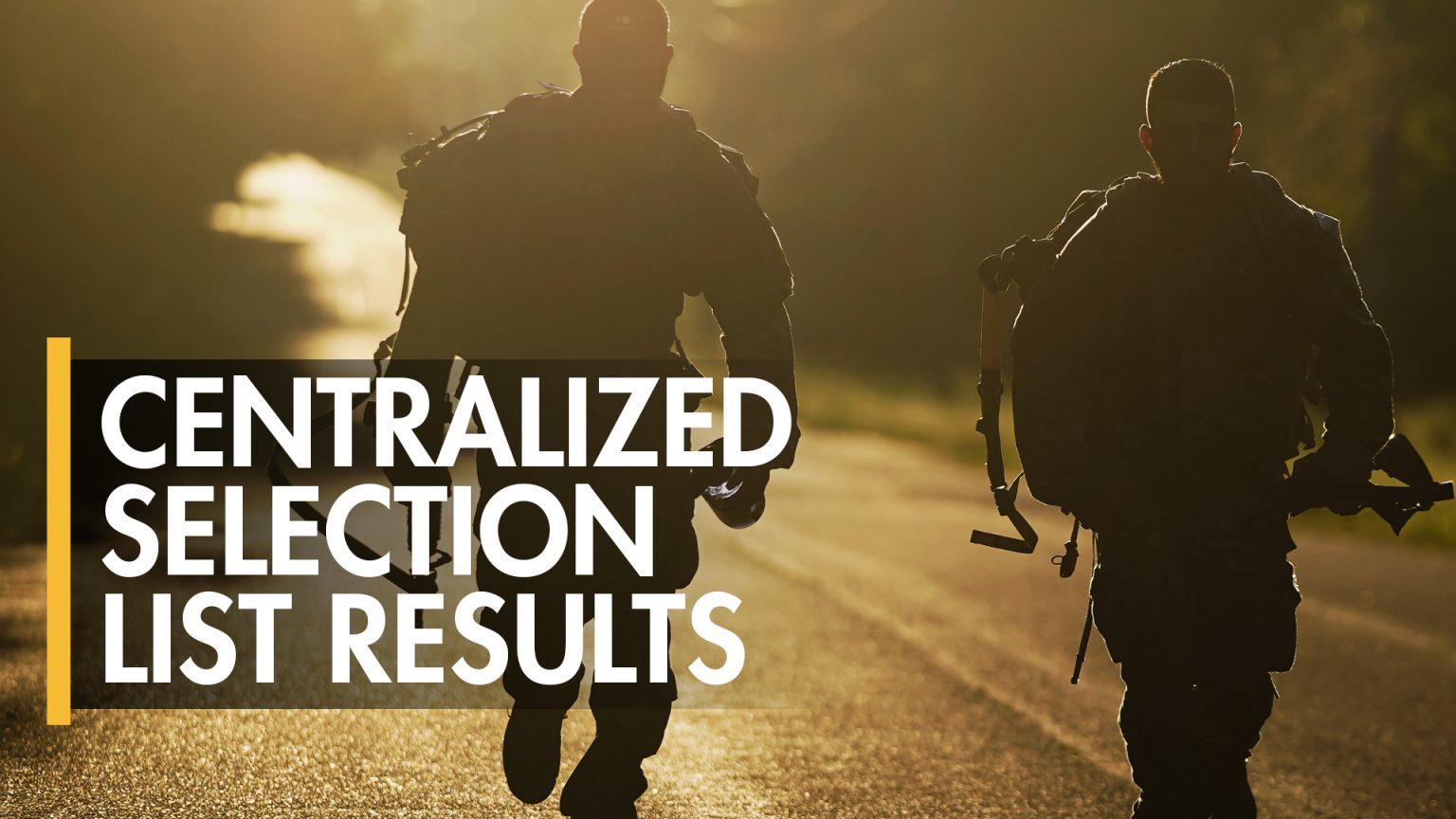 CSL Selection Board Results - USAASC